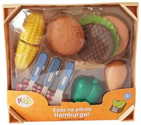PLEJO Pikniková sada - hamburger