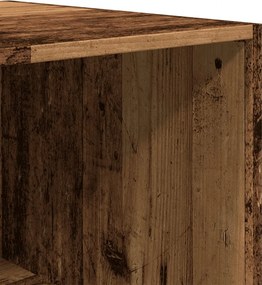 Šatní skříň old wood 100 x 50 x 200 cm kompozitní dřevo 3307736