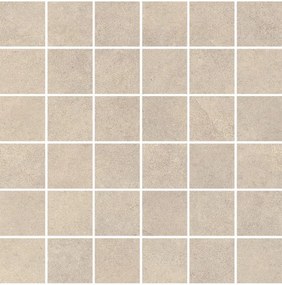 Stargres Dlažba Qubus Soft Grey Mosaic Kostka 30x30 - 152188