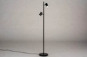 Stojací LED lampa Carol Black Duo