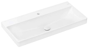Hansgrohe Xelu Q - Umyvadlo 100x48 cm, bez přepadu, s otvorem pro baterii, SmartClean, bílá 61036450