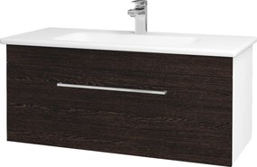 Dřevojas Koupelnová skříň ASTON SZZ 100 Varianta: N08 Cosmo / Úchytka T05 / N08 Cosmo