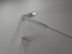 Mexen Lunar L levé sprchové dveře 90 cm, transparentní, chrom - 834L-090-000-01-00-L