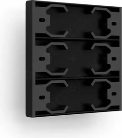 ACCEPT Dveřní tabulka ACS 93 x 93 mm - černá tabulka