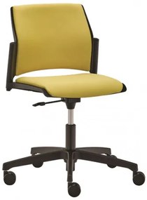 RIM Otočná čalouněná židle REWIND RW 2113 bez područek GALERIE - Čalounění Rim LÁTKY 1 / BONDAI Barva plastu RIM bílý plast