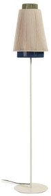 OnaDnes -20% Béžová jutová stojací lampa Kave Home Yuvia 163 cm