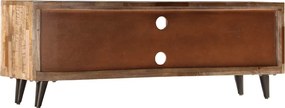 TV stolek 118 x 30 x 40 cm masivní mangovníkové dřevo 247330