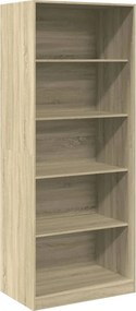 Šatní skříň dub sonoma 80 x 50 x 200 cm kompozitní dřevo 3307722
