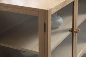 Designová komoda Dallan 140 cm přírodní dub