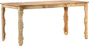Jídelní stůl 160 x 80 x 76 cm masivní recyklované dřevo 286490