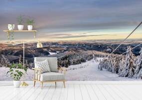 Malvis ® Tapeta Zimní panorama Vel. (šířka x výška): 216 x 140 cm