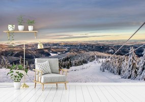 Malvis ® Tapeta Zimní panorama Vel. (šířka x výška): 432 x 290 cm