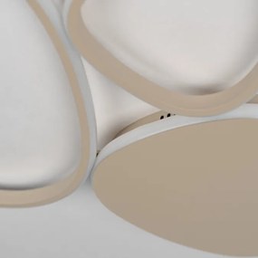 Stropní stmívatelné LED svítidlo Organic Taupe 62