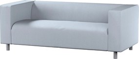 Potah na pohovku IKEA  Klippan 2-místná barva modrá látka pletený vzor