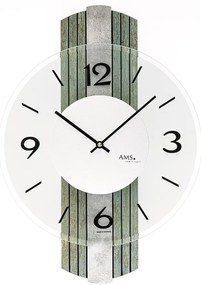 Designové nástěnné hodiny 9677 AMS 38cm