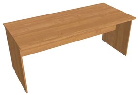 Stůl jednací rovný 180 cm - Hobis Gate GJ 1800 Dekor stolové desky: olše, Dekor lamino podnože: olše