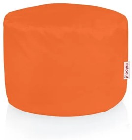 Taburetka Cilindro oranžová - plyš