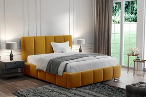 Postel MODEL 09 140x200 hořčicová - MAGIC VELVET 2212