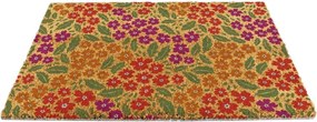 Rohožka z kokosového vlákna 40x60 cm Floral – Artsy Doormats