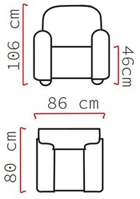 Křeslo PANAMA | VÝBĚR TKANIN