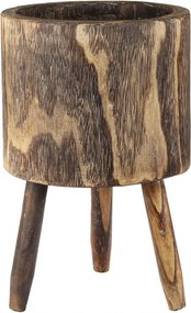 XXXLutz KVĚTINÁČ NA KVĚTINY dřevo, 22/34/22 cm - Květináče a obaly na květináče - 001131023002