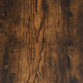Lavice s botníkem kouřový dub 42 x 42 x 45 cm kompozitní dřevo