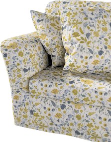 Potah na pohovku IKEA  Tomelilla 2-místná nerozkládací barva žlutá látka pletený vzor, vzorované