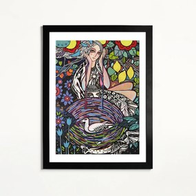 Yulia Novikova | Návyky Rám: Černý, Velikost: 60 x 40 cm