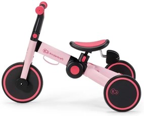 KINDERKRAFT - Dětské odrážedlo 3v1 4TRIKE růžová