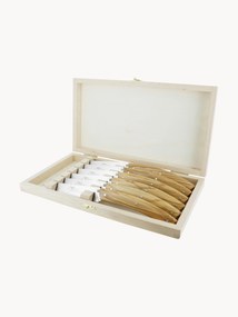 Sada satinovaných ručně vyrobených příborových nožů Le Thiers Elegance, 6 dílů
