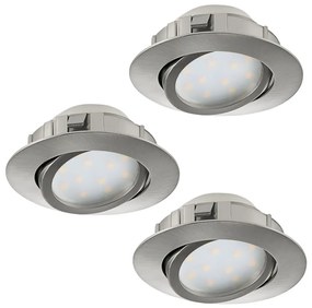 Eglo Eglo 95859- SADA 3x LED podhledové svítidlo PINEDA 1xLED/6W/230V EG95859