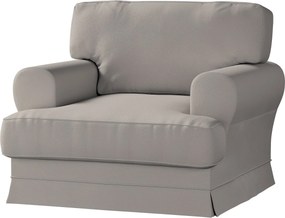 Potah na křeslo IKEA Ekeskog barva béžová látka pletený vzor