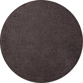 Koberec INDUS 40 hnědý kruh