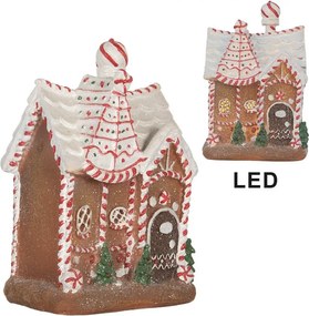 Perníková LED chaloupka Gingerbread Cotti - 16*12*23 cm