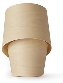 Miniaturní stolní lampička ze dřevěné dýhy Tiny  Miniaturní stolní lampička ze dřevěné dýhy Tiny Dekor: Přírodní bukové dřevo