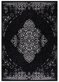 Vopi | Kusový venkovní koberec Sunny 4416 black - 140 x 200 cm