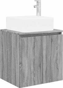 Sada koupelnového nábytku 5 ks Šedý Sonoma 33 x 34,5 x 160 cm 3406039