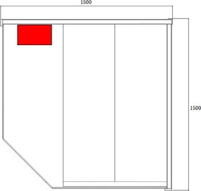BPS-koupelny Finská sauna Relax  150x150, 4-5 osob