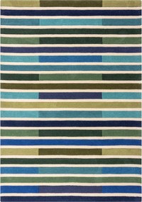 Flair Rugs koberce Ručně všívaný kusový koberec Illusion Piano Green/Multi Rozměry koberců: 200x290