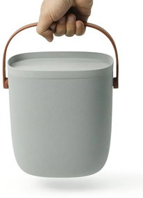 Qualy design úložný box stogo 10377gy, 3,5l, šedý