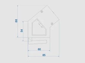 Elektro zásuvka Bachmann Desk 2 3x 230V 1x uživ. modul bílá 902.204