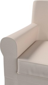 Potah na křeslo IKEA Ektorp Jennylund barva růžová látka pletený vzor