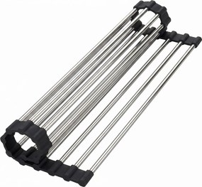 Rolovací odkapávač na dřez REA P12298, černý