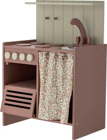 BLOOMINGVILLE Mini kuchyňka Pippi, hnědá, MDF