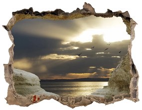 Wallmuralia Nálepka fototapeta na zeď Mořská jeskyně 95x64 cm