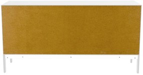 Matně bílá lakovaná komoda Tenzo Uno 171 x 46 cm