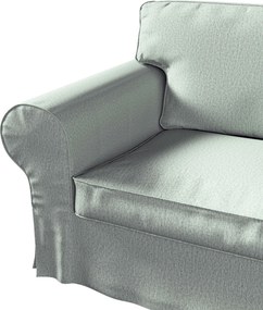 Potah na pohovku IKEA Ektorp 2-místná s lenoškou barva zelená látka pletený vzor
