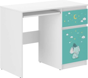 Wooden Toys Dětský psací stůl N-33 SLONÍK