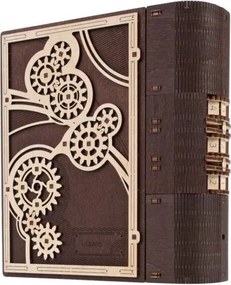 Hračka Ugears 3D dřevěné mechanické puzzle Kniha tajemství [6950374]