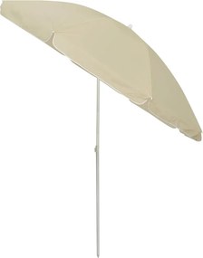 Plážový slunečník pískově žlutý 240 cm 314703